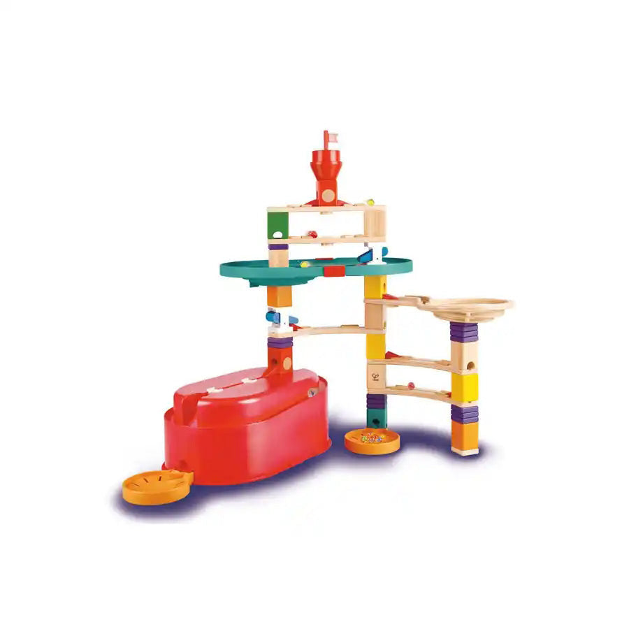 Hape - Quadrilla Stack Track Bucket Set | Kulud Pharmacy