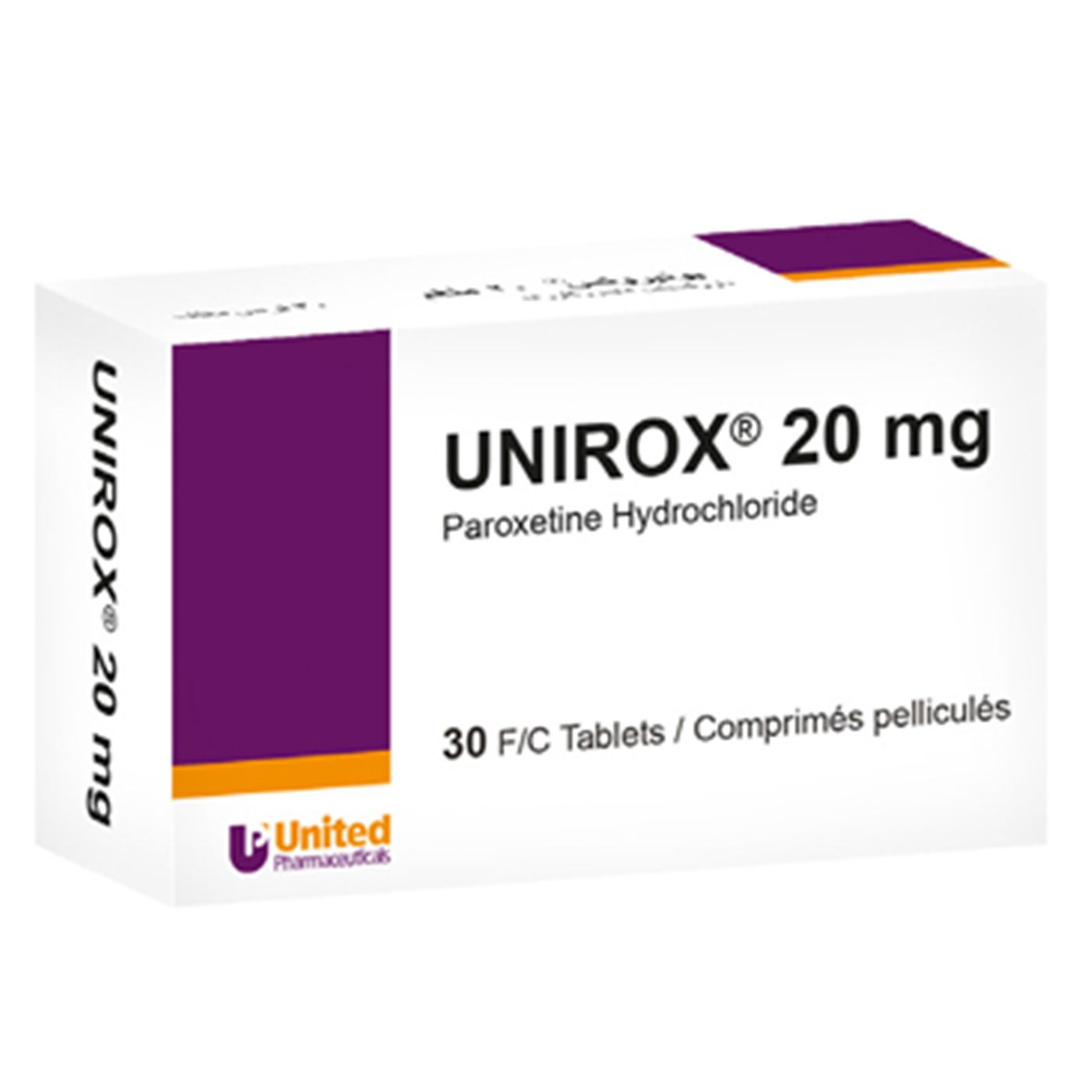 Unirox Tablet 20 Mg 30 PC | Kulud Pharmacy