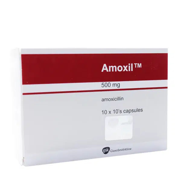 Amoxil 500mg 20 Piece | Kulud Pharmacy
