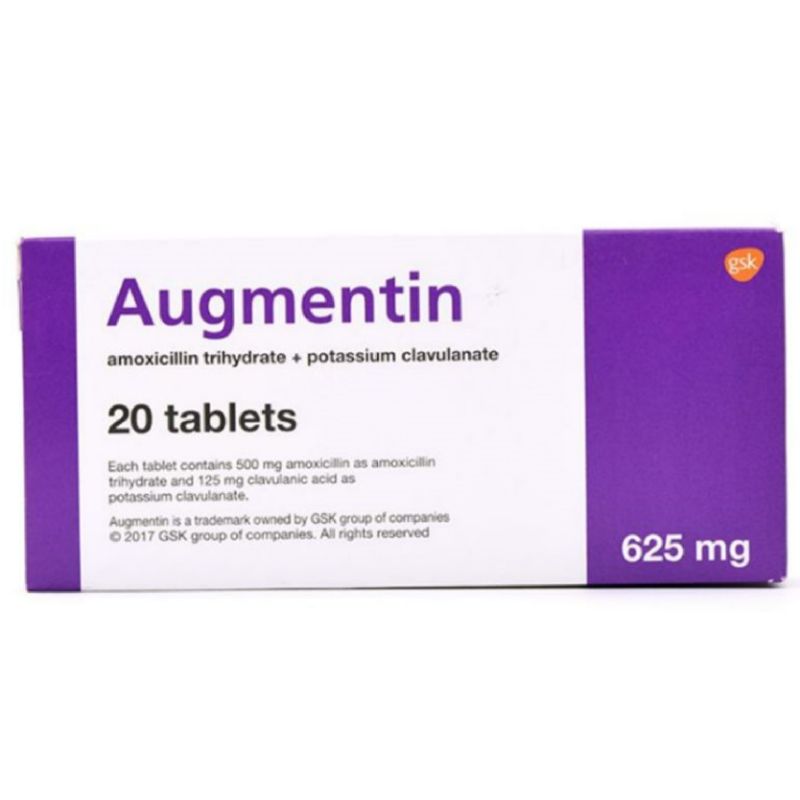Augmentin Tablet 375 Mg 20 PC | Kulud Pharmacy