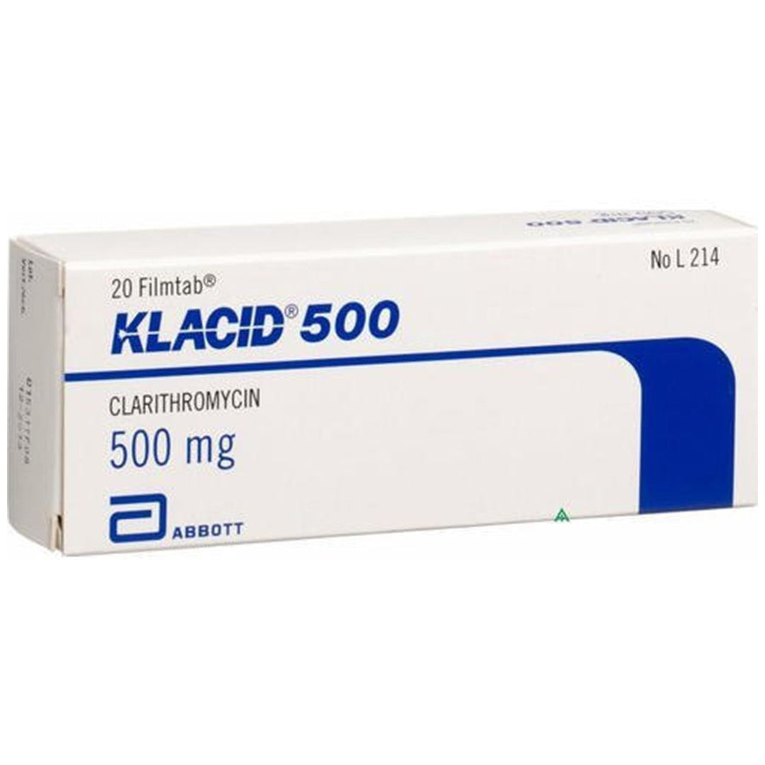 Klacid Tablet 500 Mg 20 PC | Kulud Pharmacy