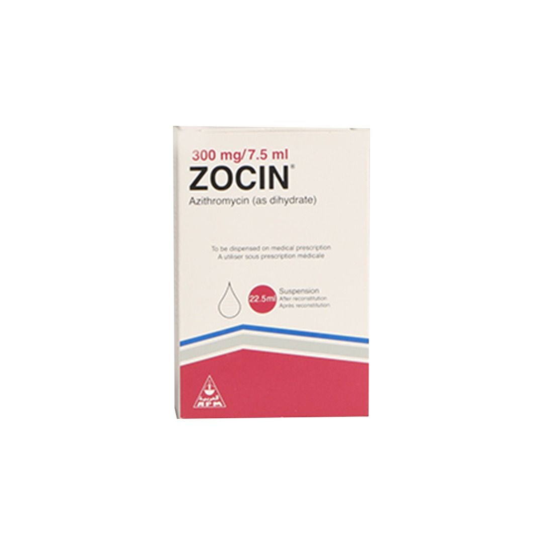 Zocin Suspension 300 Mg 22.5 ML | Kulud Pharmacy
