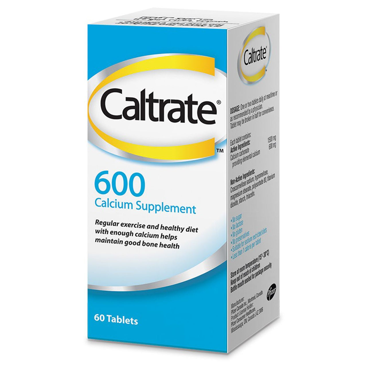 Caltrate Tablet 600 Mg 60 Tab | Kulud Pharmacy