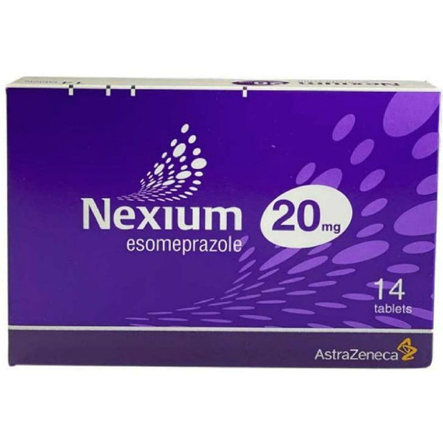 Nexium 20mg Tablets - 14 Tablets | Kulud Pharmacy