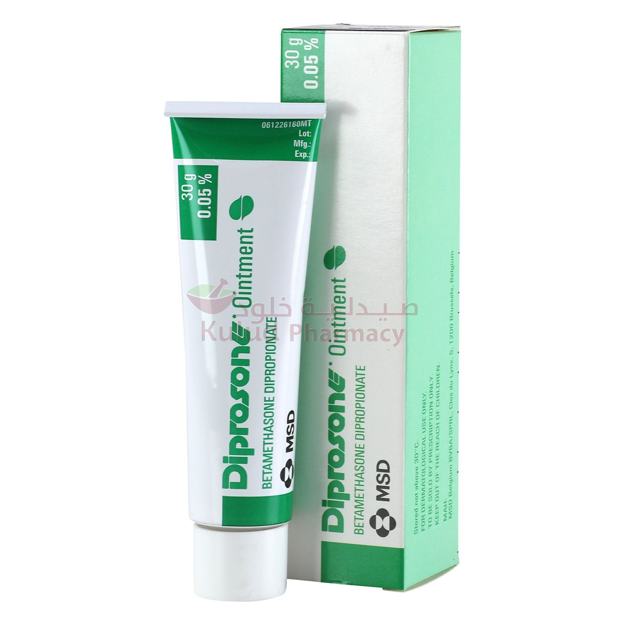 Diprosone Ointment 0.05 % 30 GM – Kulud Pharmacy