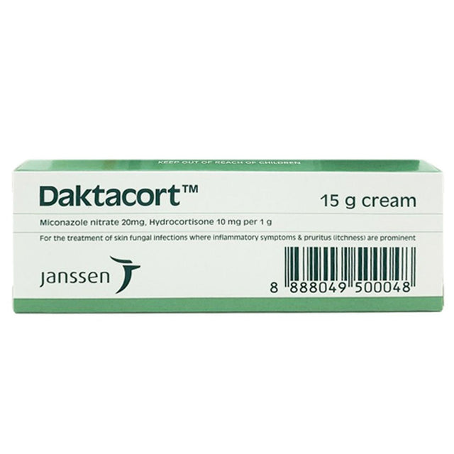 Daktacort Cream 15 GM | Kulud Pharmacy