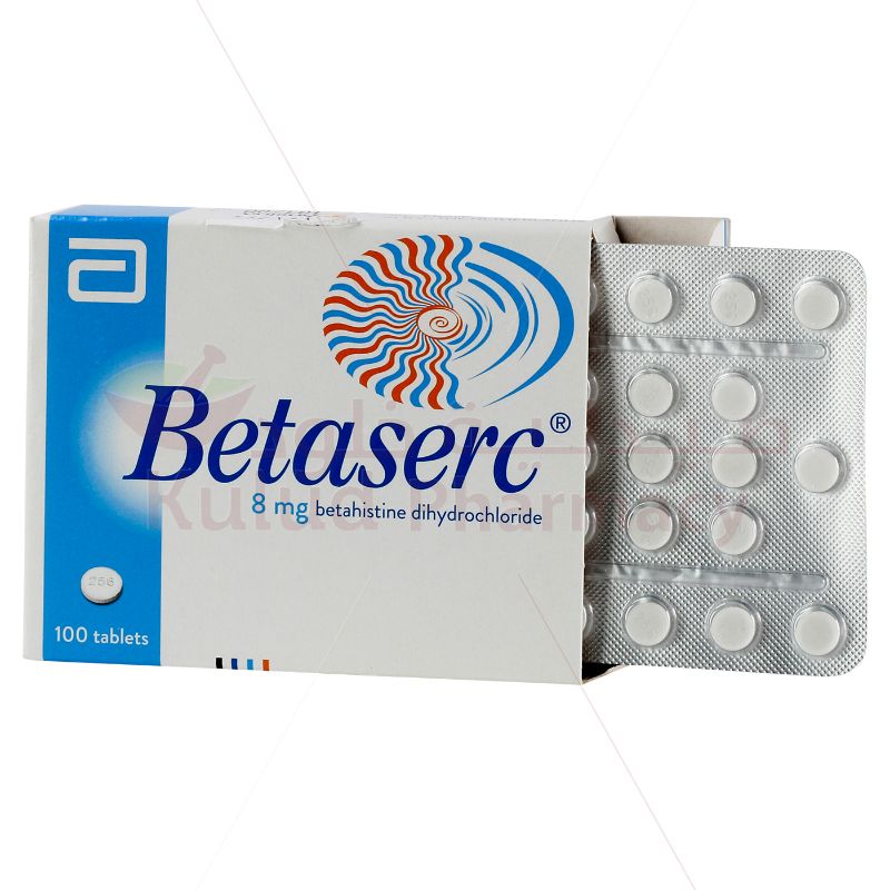 Betaserc Tablet 8 Mg 100 PC | Kulud Pharmacy
