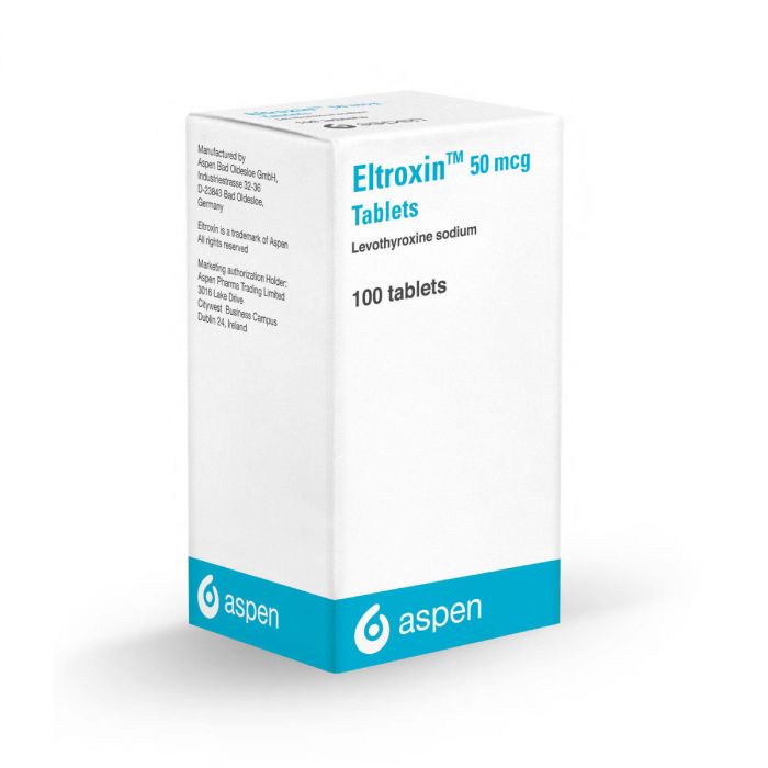 Eltroxin 50Mcg Tab 100'S Tablet 50 Mcg 100 PC | Kulud Pharmacy
