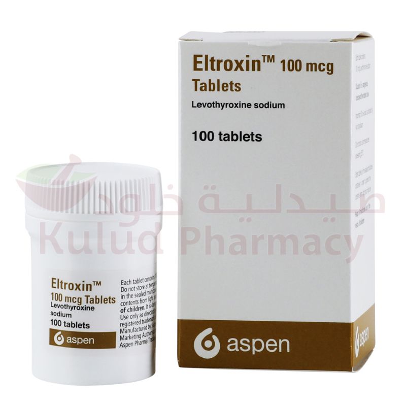 Eltroxin Tablet 100 Mcg 100 PC | Kulud Pharmacy