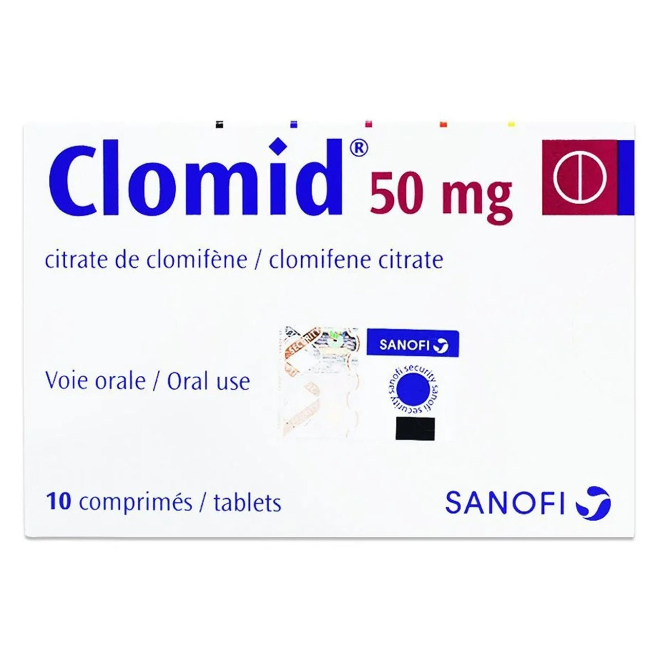 Clomid Tablet 50 Mg 10 PC | Kulud Pharmacy