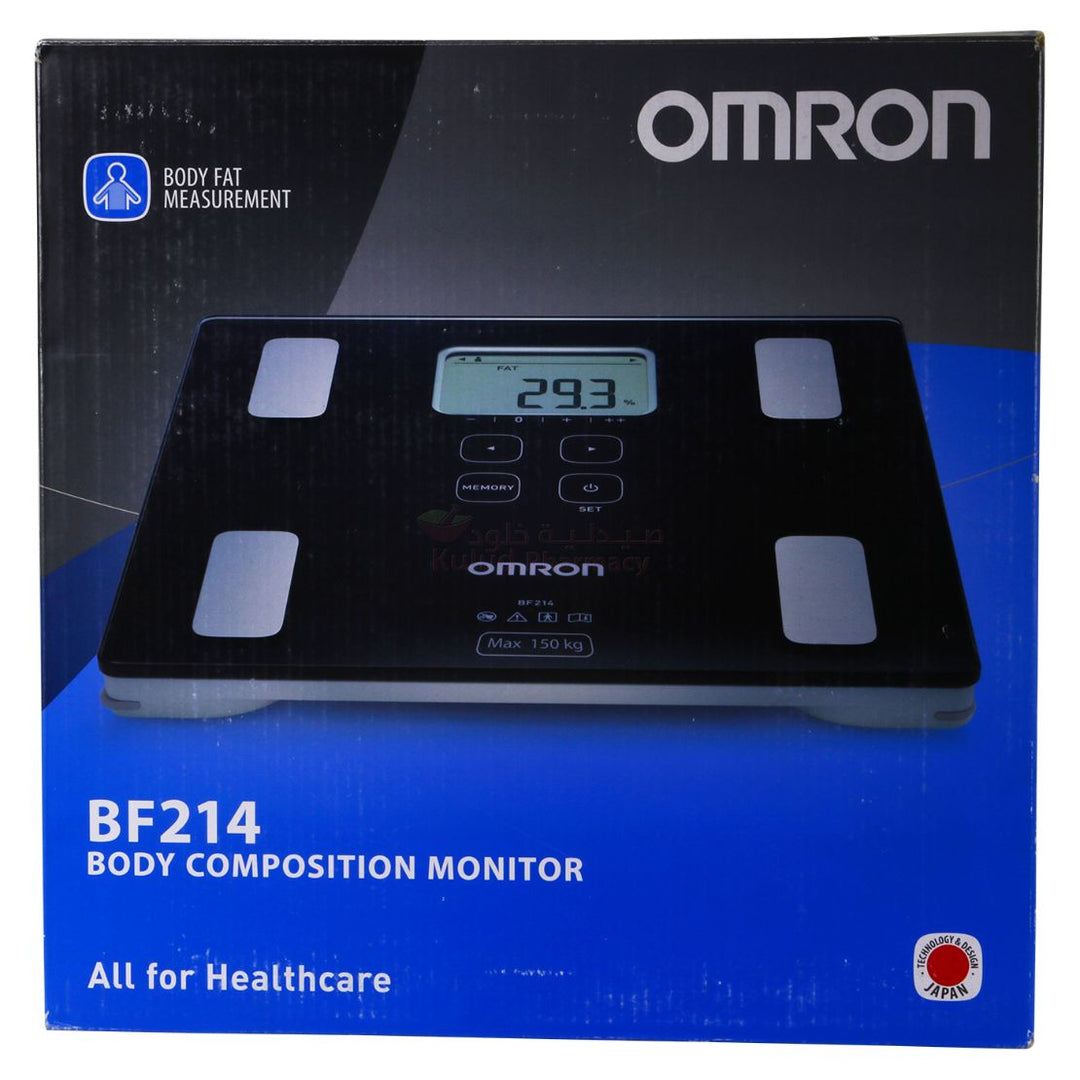 Omron Bf214 Body Composition Monitor Weight Scale 1 ST | Kulud Pharmacy