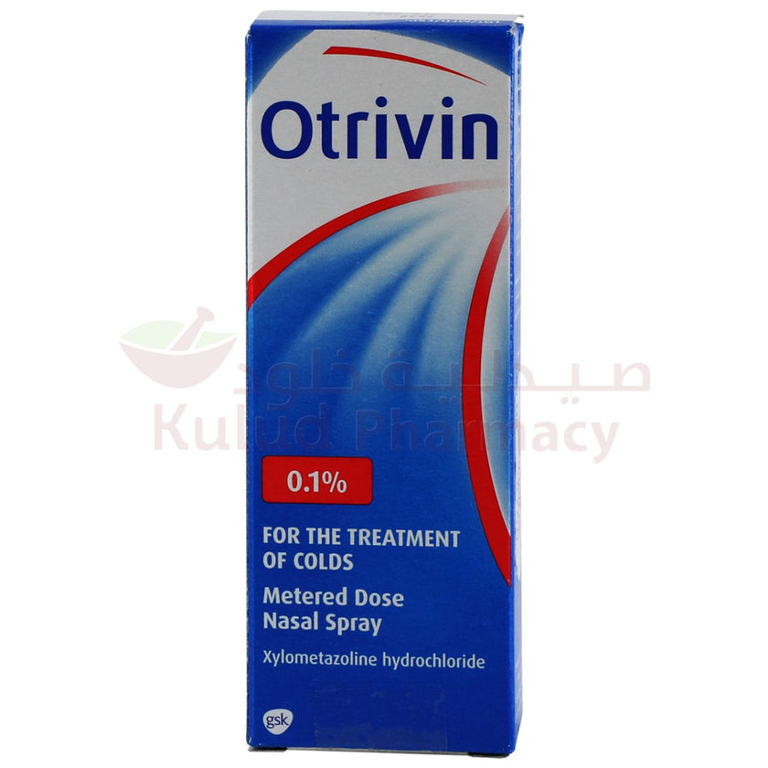 Otrivin Adult Nasal Spray 0.1 % 10 ML | Kulud Pharmacy