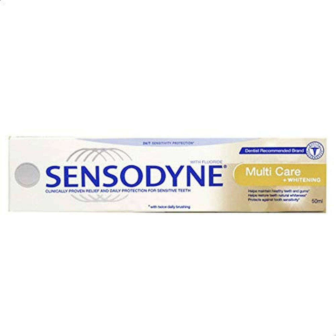 Sensodyne Multicare+Whitening T/P 50Ml 50ML | Kulud Pharmacy