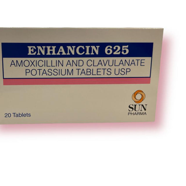 Enhancin Tablet 625 Mg 20 PC | Kulud Pharmacy