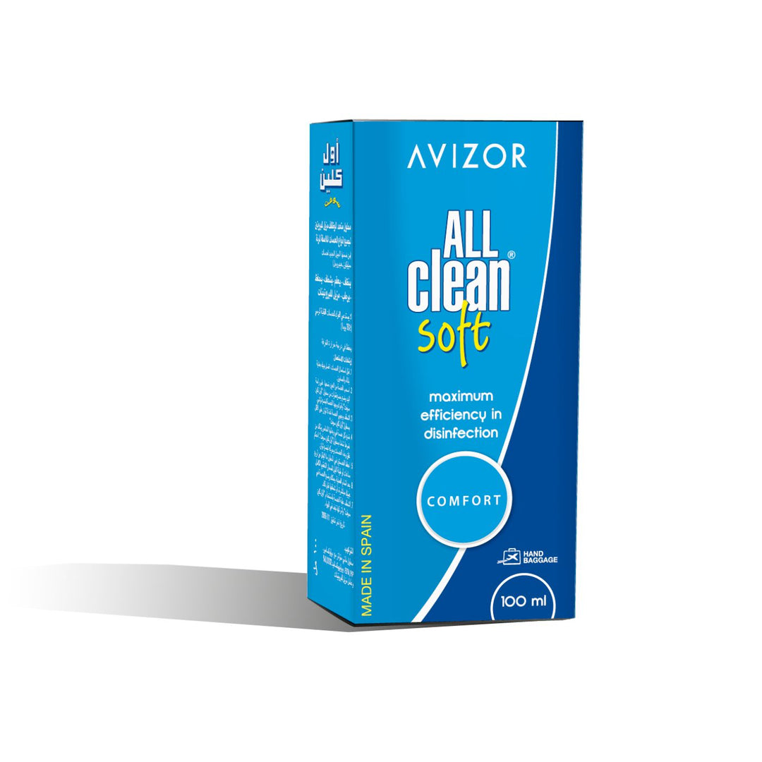 Avizor All Clean Contact Lens Soft Solution 100 ML | Kulud Pharmacy