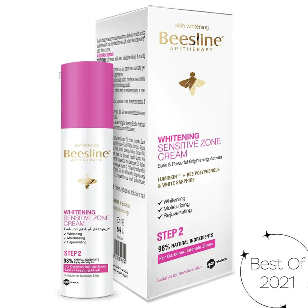 Beesline Whitening Sensitive Zone Cream 50 ML | Kulud Pharmacy