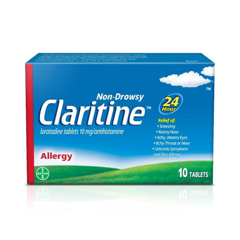 Claritine Antihistamine 10 Mg - 10 Tabs | Kulud Pharmacy