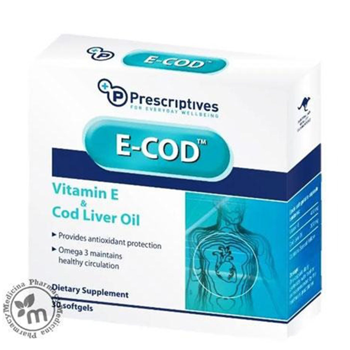 E Cod Soft Gelattin Capsule 400 Mg 30 PC | Kulud Pharmacy
