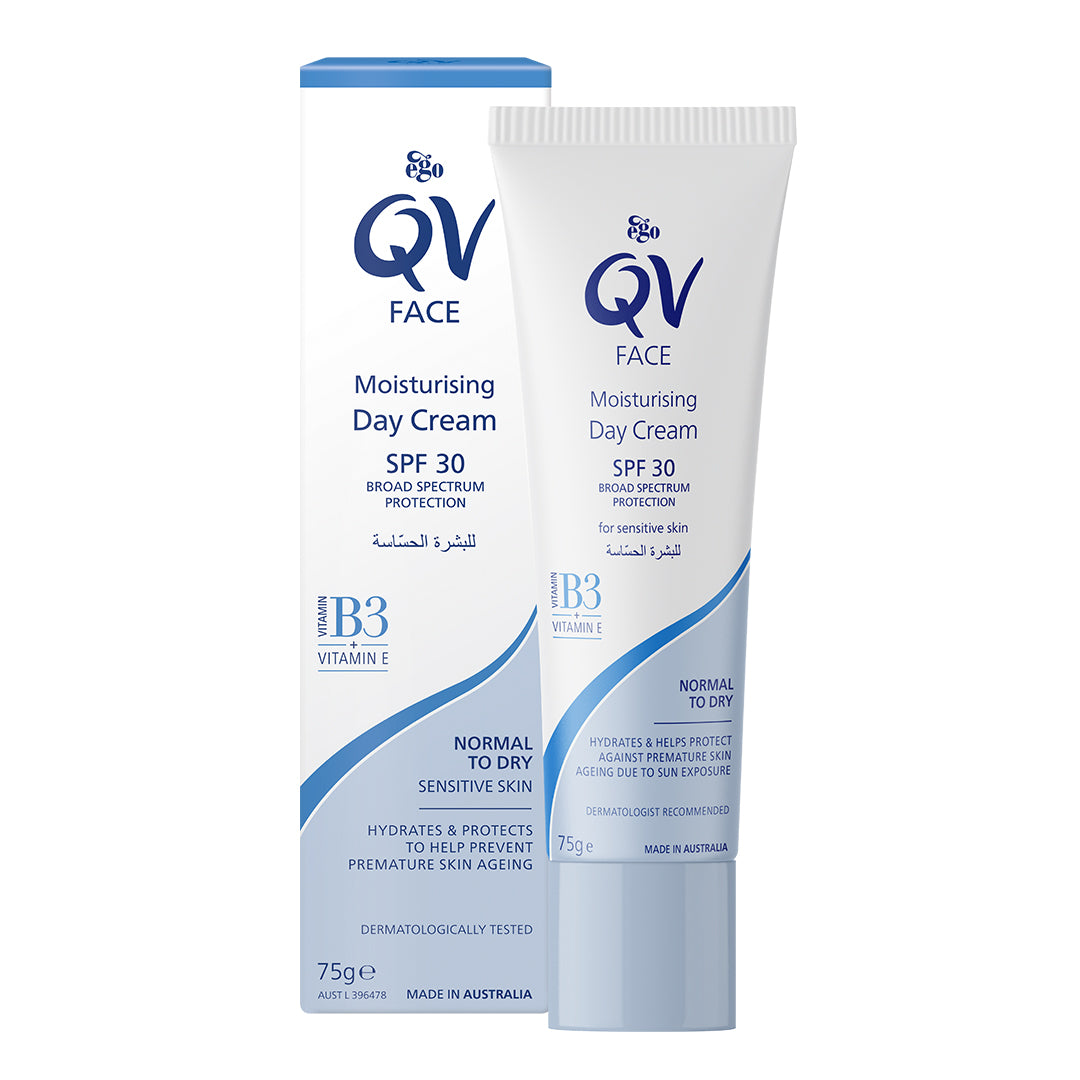 QV Face Moisture Day Cream with Spf30 75 GM | Kulud Pharmacy