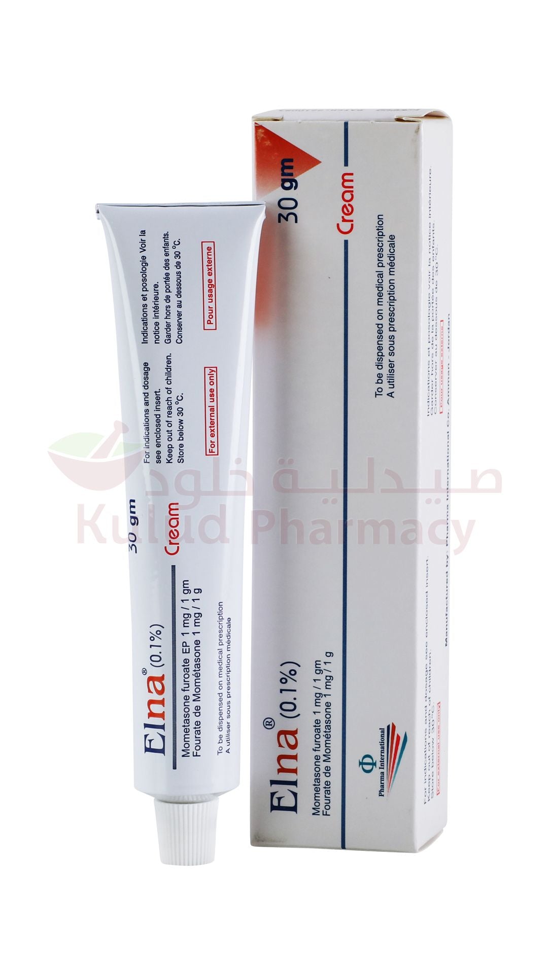 Elna Cream 0.1% 30 GM | Kulud Pharmacy