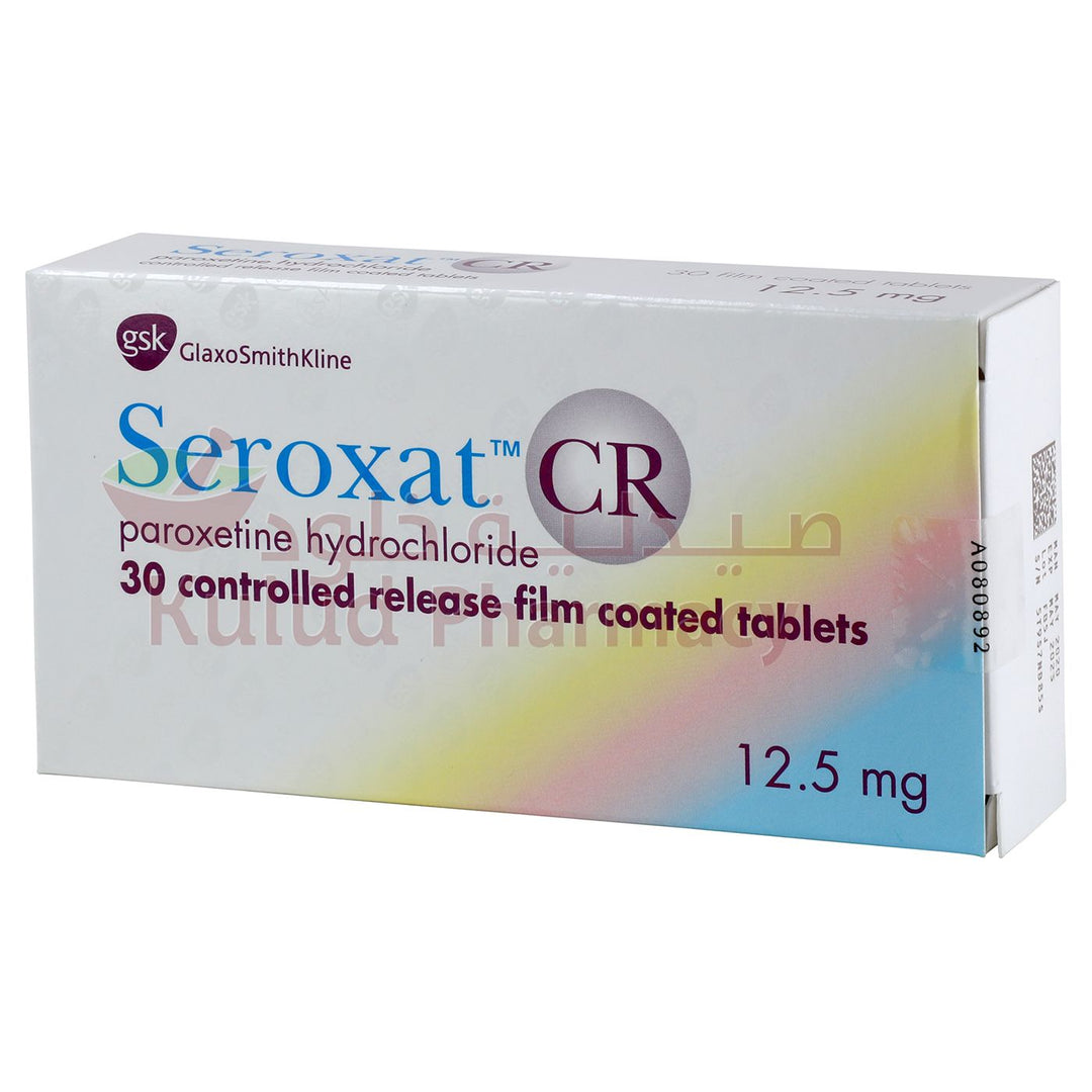 Buy Seroxat Cr Tablet 12.5Mg 30 PC Online – Kulud Pharmacy