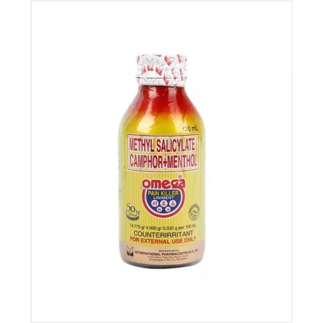 Omega Pain Killer Liniment Lotion 120 ML | Kulud Pharmacy