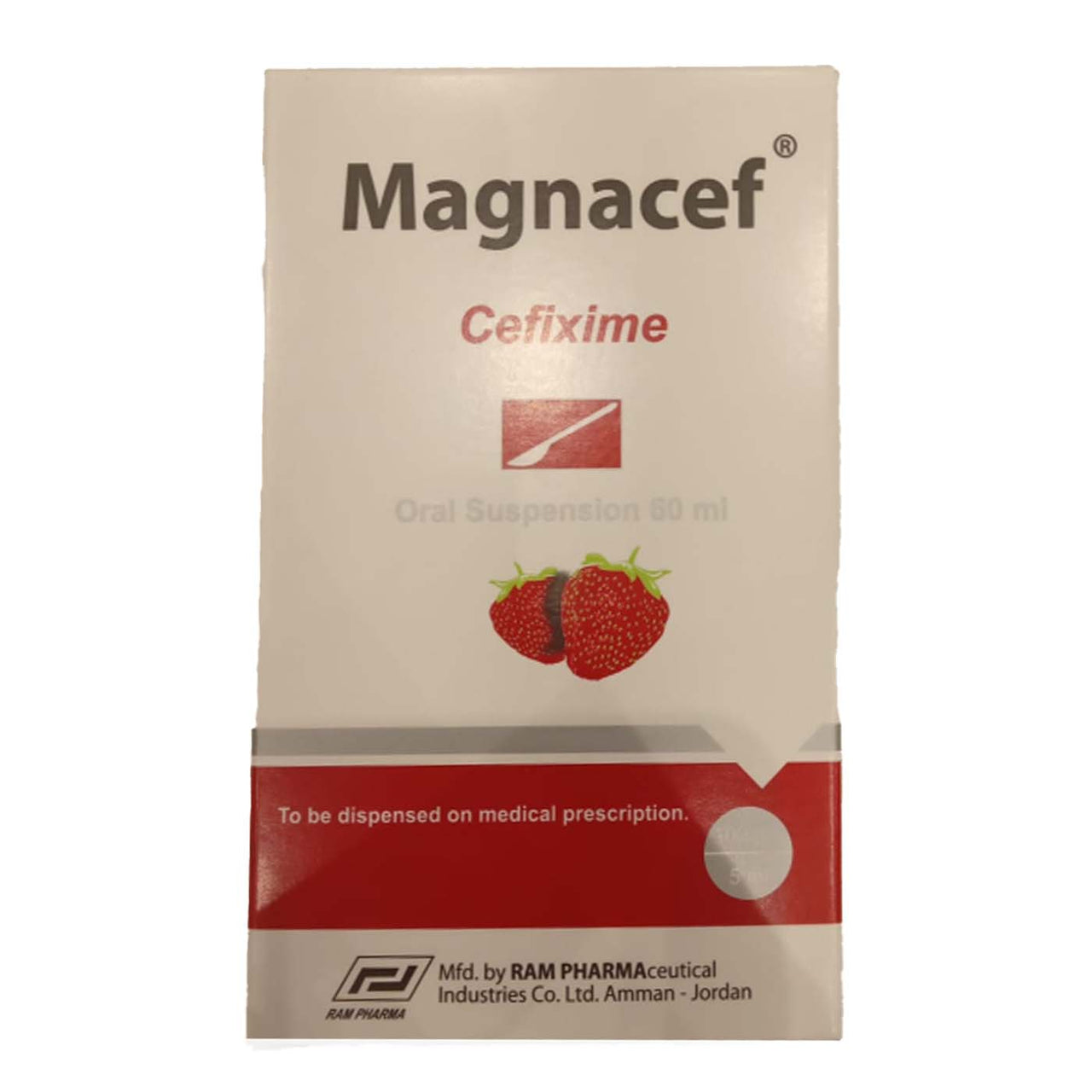 Magnacef 100Mg Suspension 60ML | Kulud Pharmacy