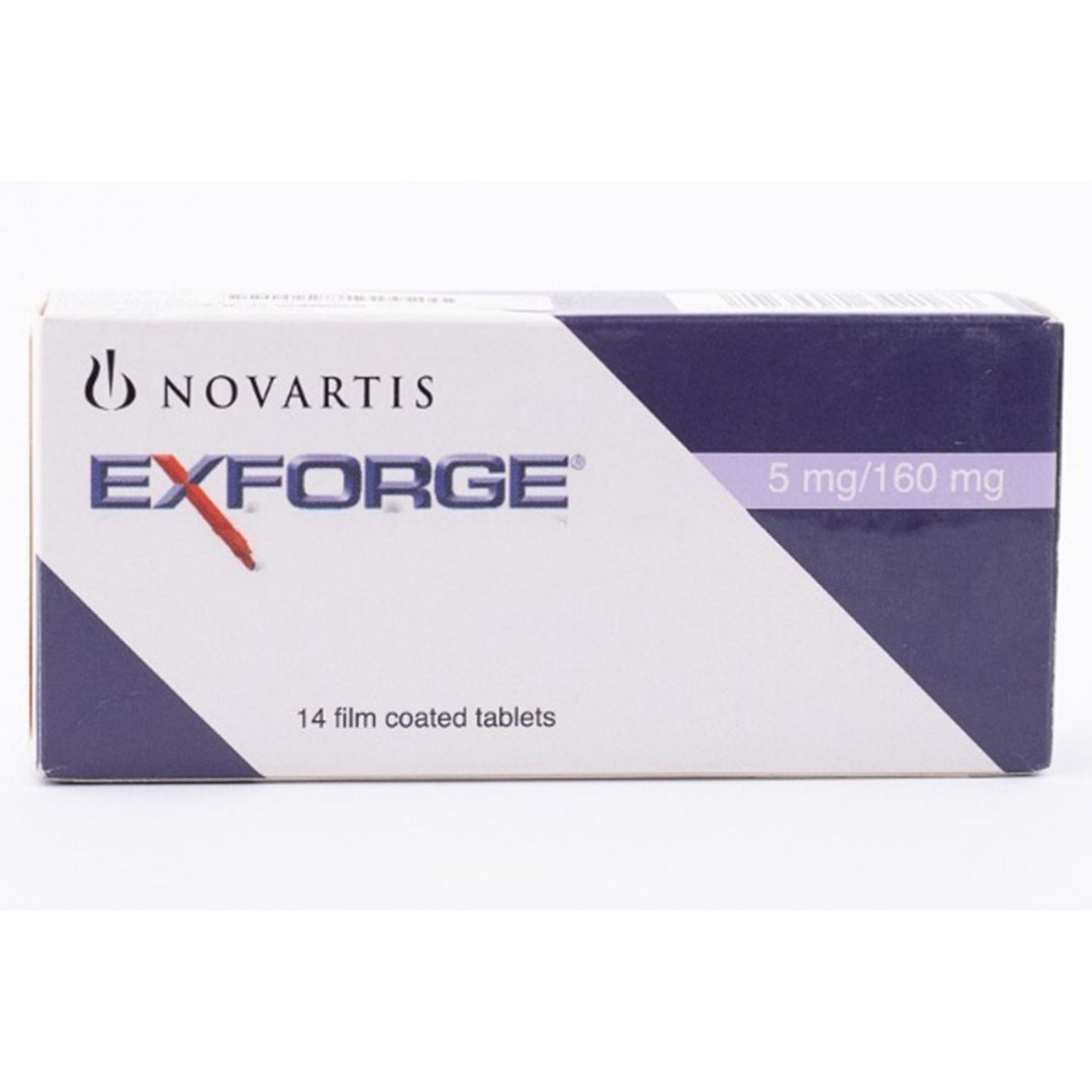 Exforge Tablet 5/160 Mg 28 PC | Kulud Pharmacy