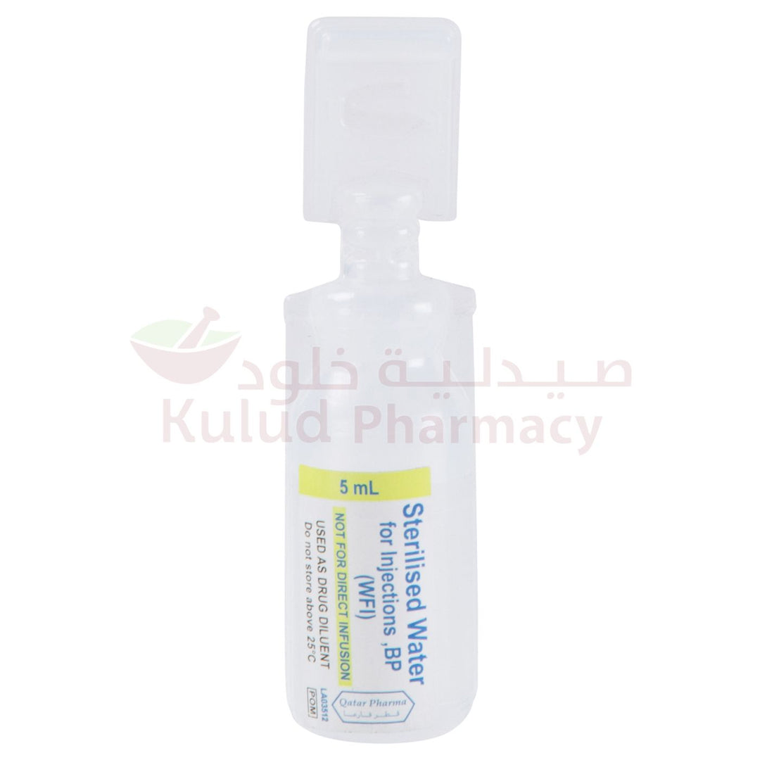 Buy Qatar Pharma Water For Intravenous Infusion 5 ML Online – Kulud Pharmacy