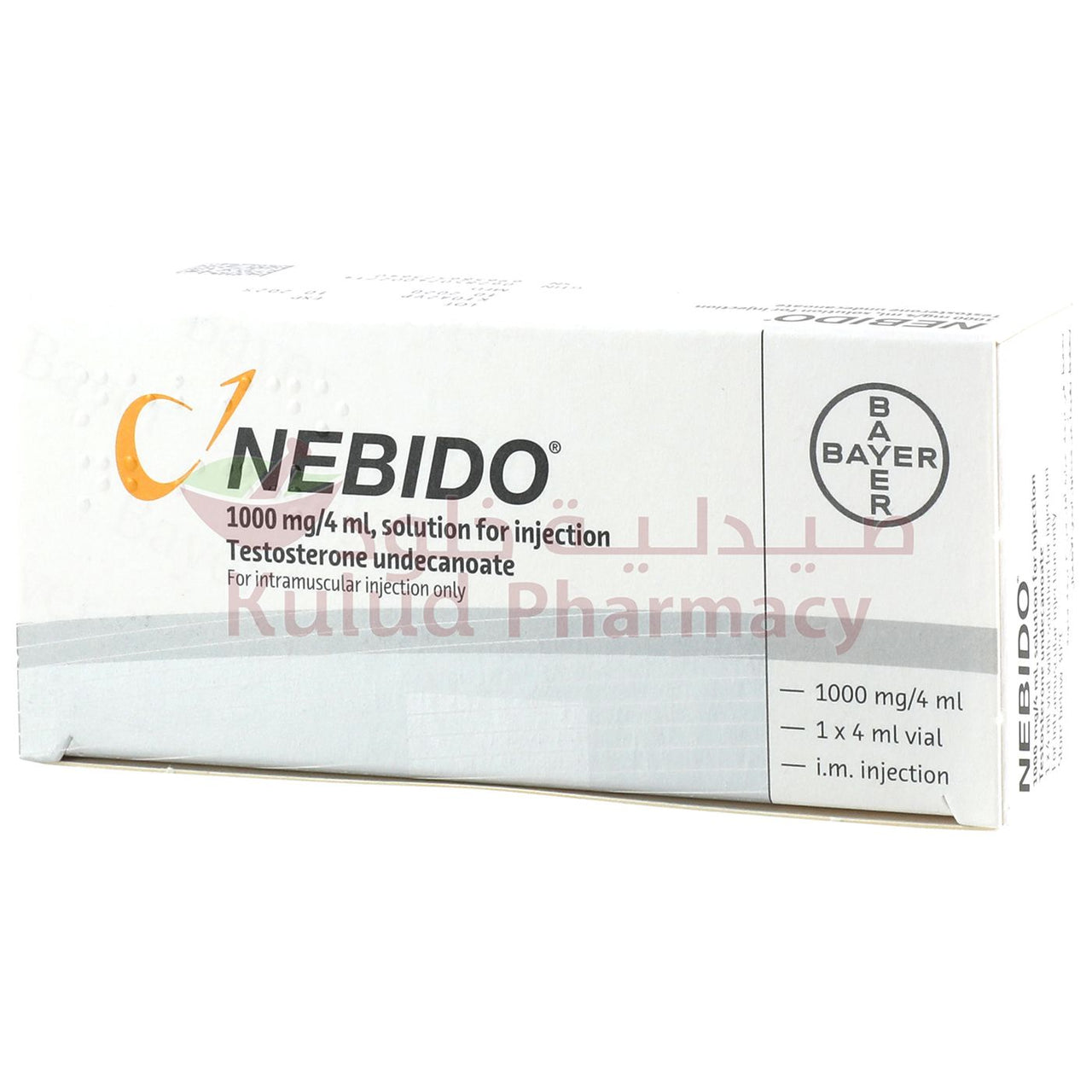Nebido Ampoule 1000 Mg 1 VL | Kulud Pharmacy