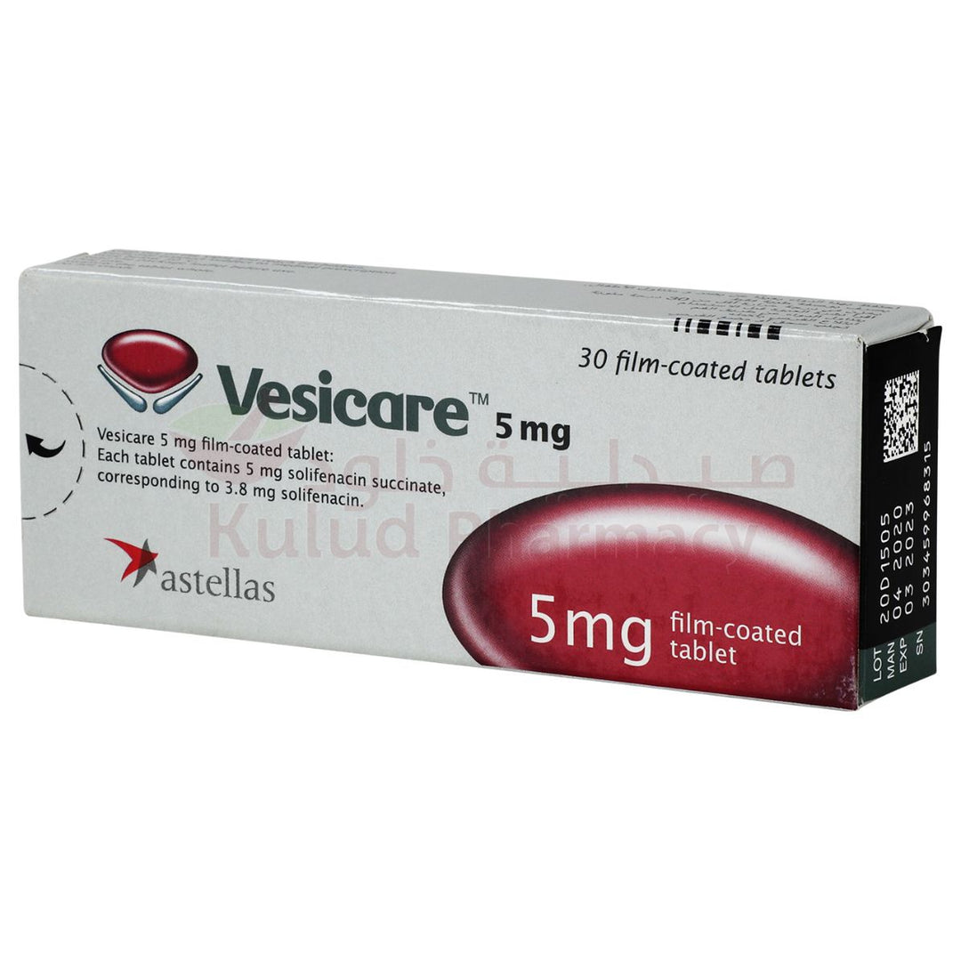 Vesicare Tablet 5Mg 30 PC | Kulud Pharmacy