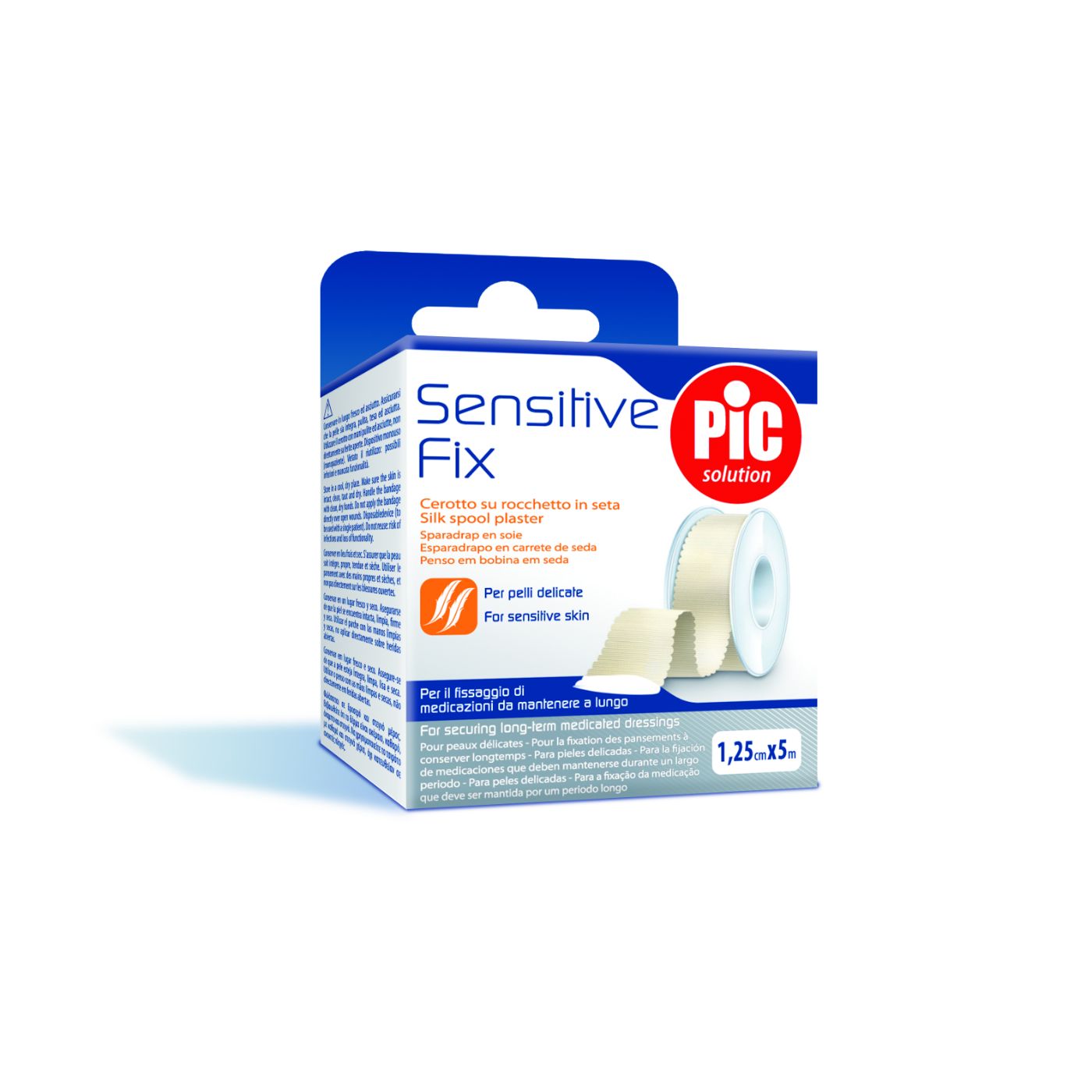 Pic Silk Spool Tape ( 1.25 Cm X 5M) Plaster 1 PC | Kulud Pharmacy