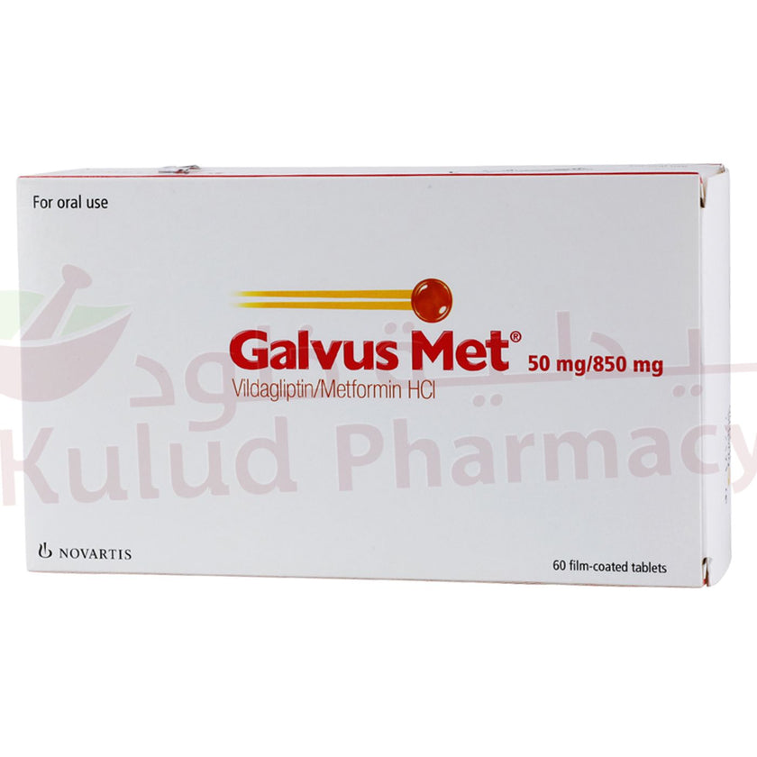 Galvus Met Tablet 50/850 Mg 60 PC | Kulud Pharmacy