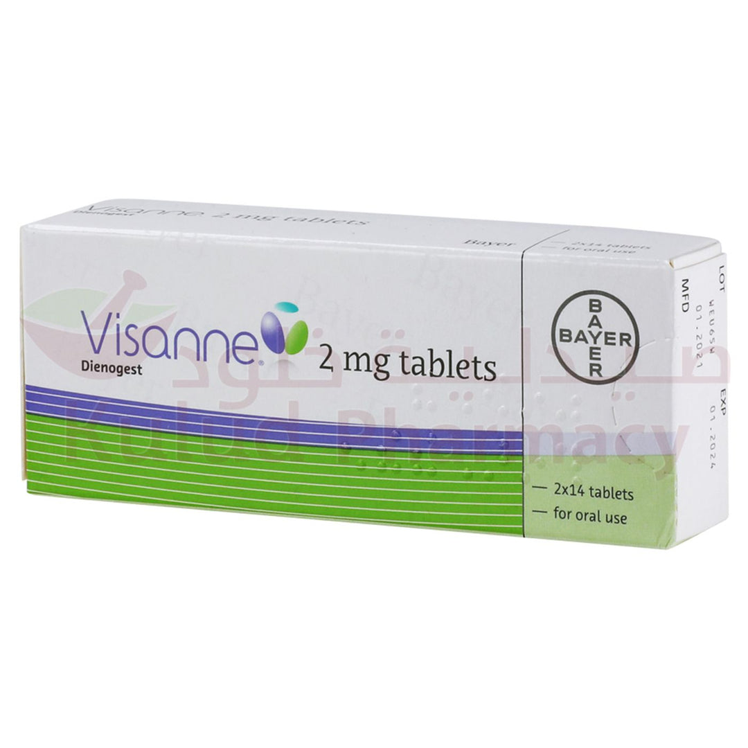 Visanne Tablet 2 Mg 28 PC | Kulud Pharmacy
