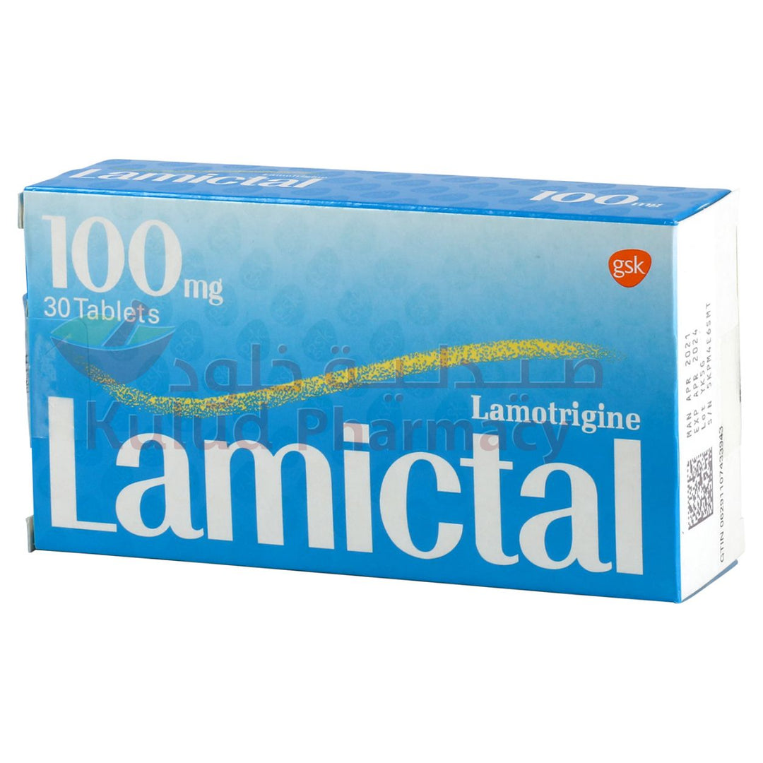 Lamictal Tablet 100 Mg 30 PC – Kulud Pharmacy