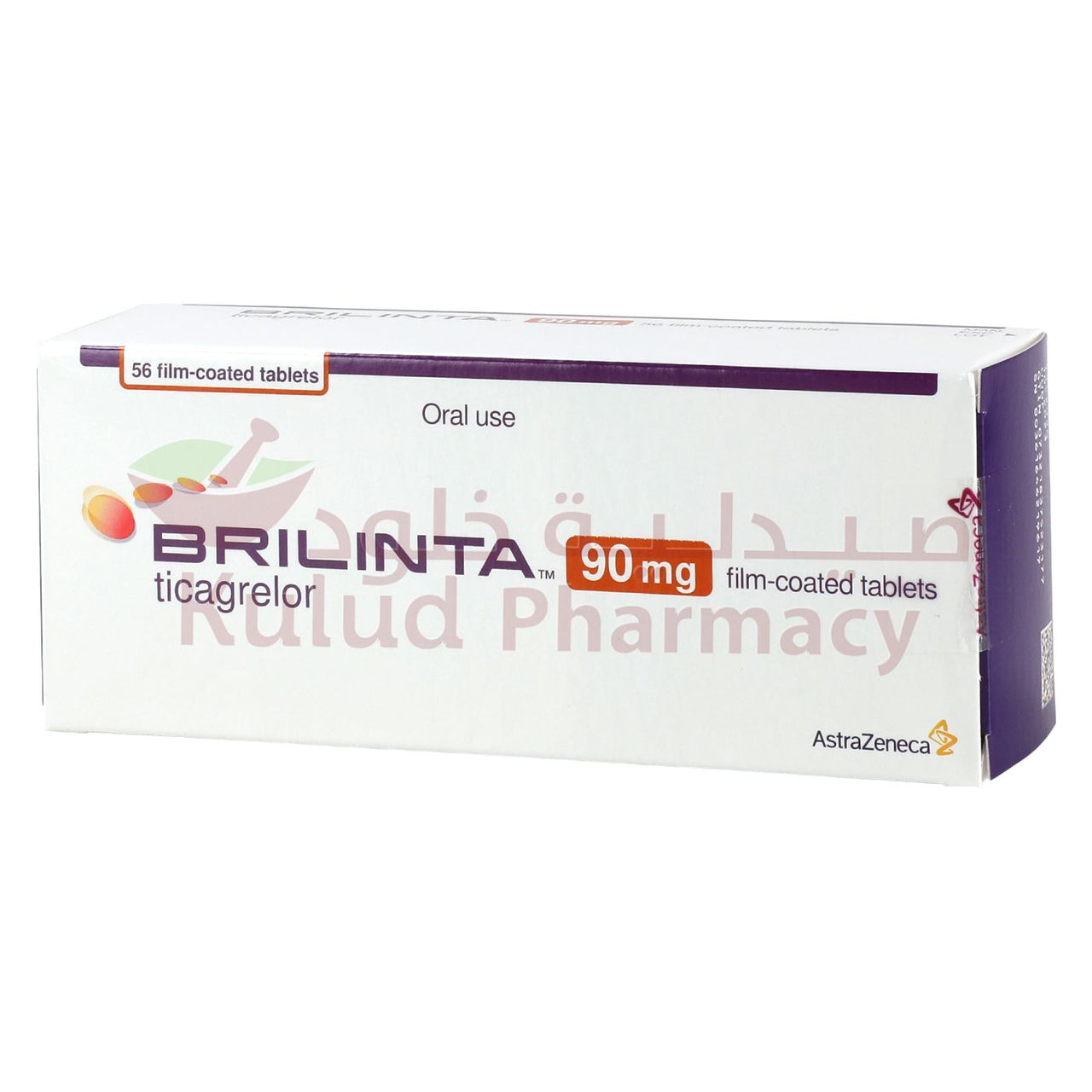Brilinta Tablet 90 Mg 56 PC | Kulud Pharmacy