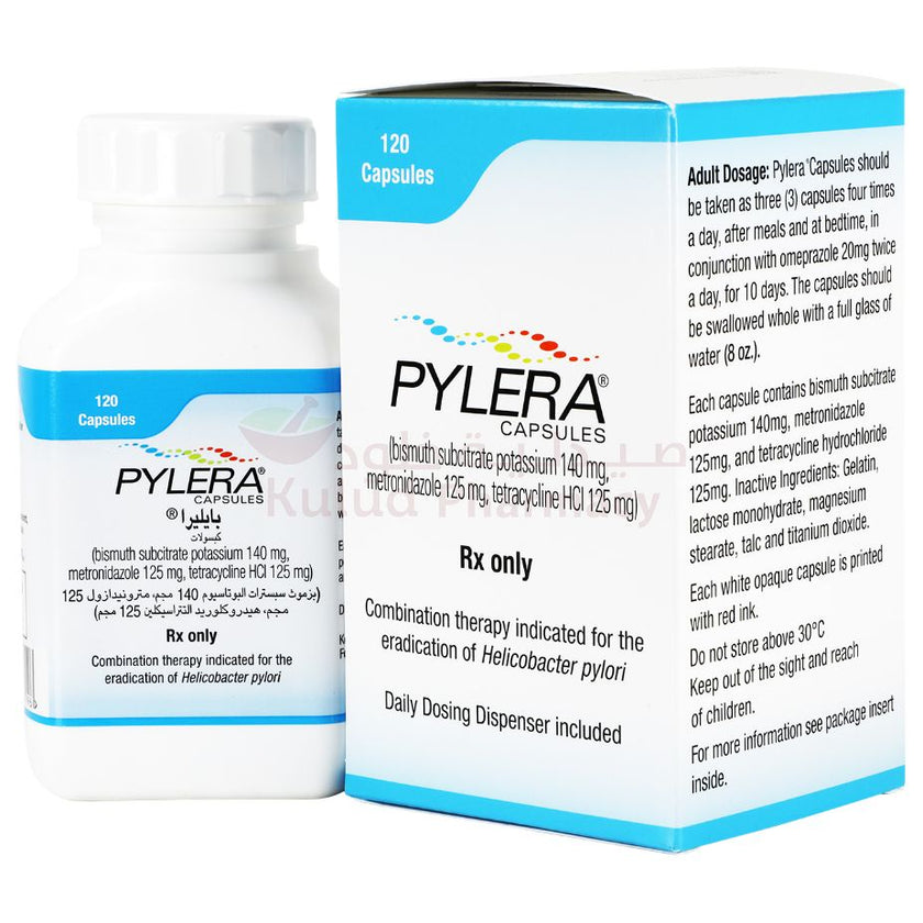 Pylera Capsule 120 CAP | Kulud Pharmacy