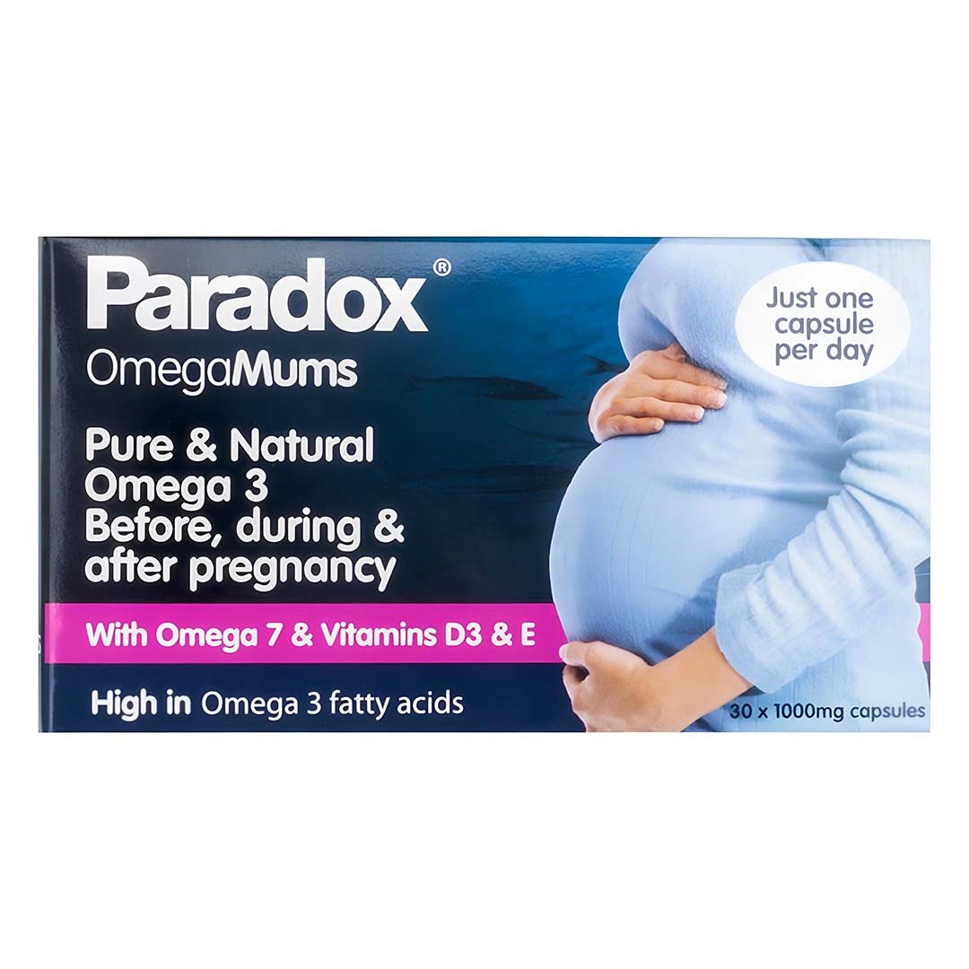 Paradox Omega Mums Soft Gelattin Capsule 30 PC – Kulud Pharmacy