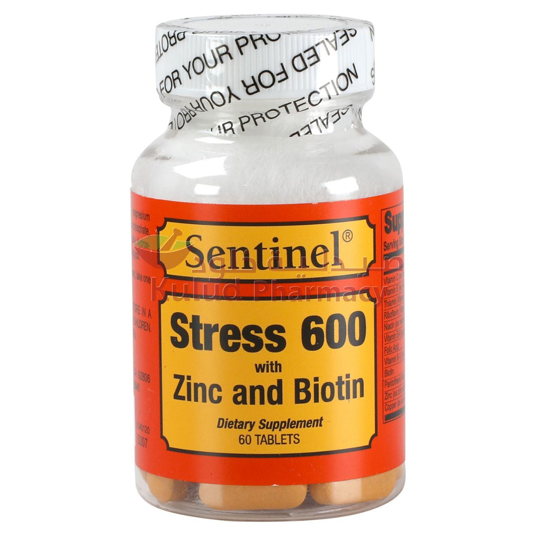 Sentinel Stress Zinc And Biotin Tablet 60 Tab | Kulud Pharmacy