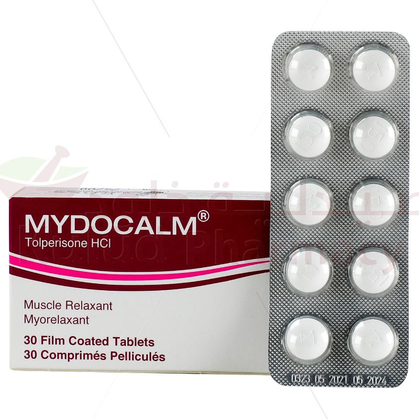 Mydocalm Tablet 150 Mg 30 PC | Kulud Pharmacy