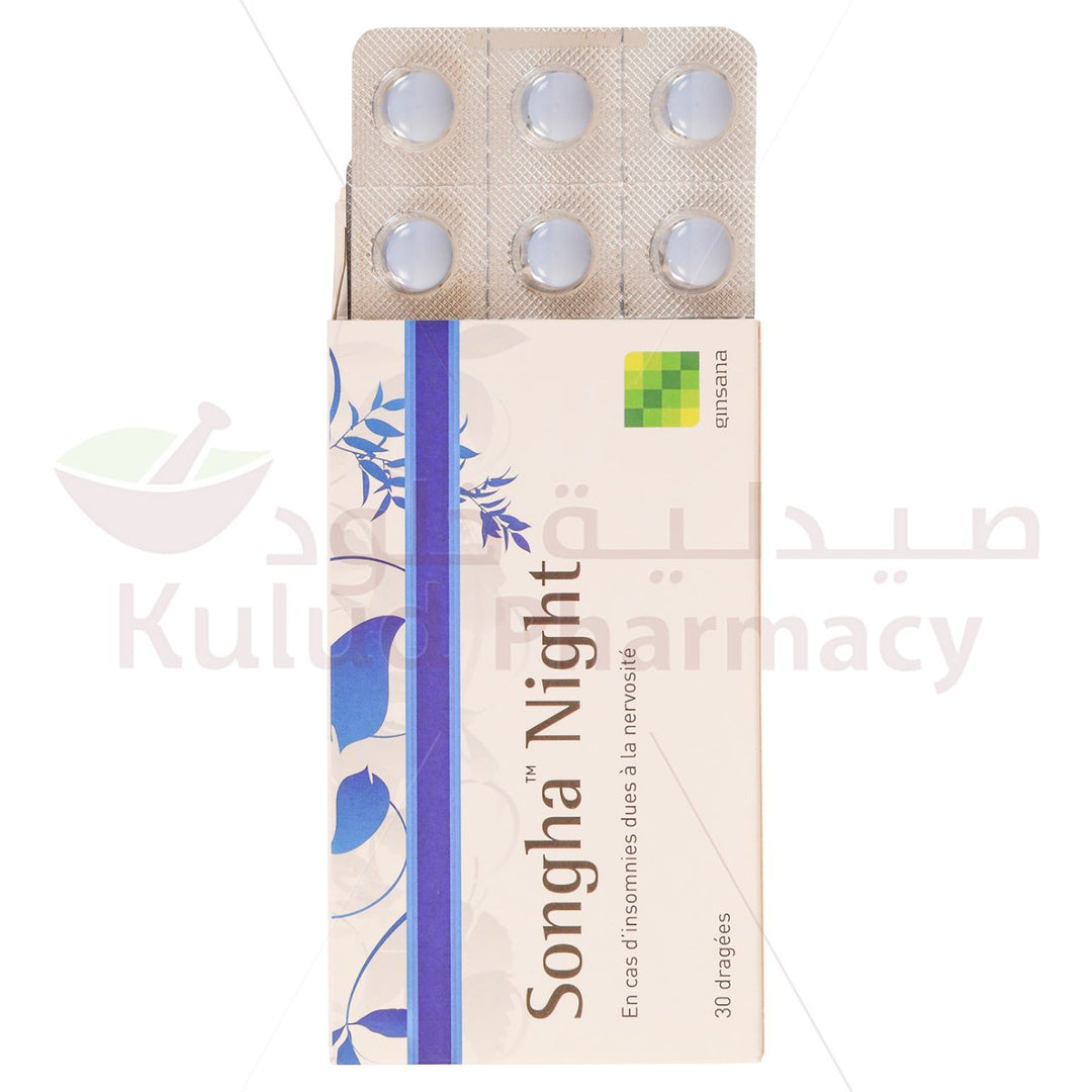 Songha Night Tablet 30 PC | Kulud Pharmacy