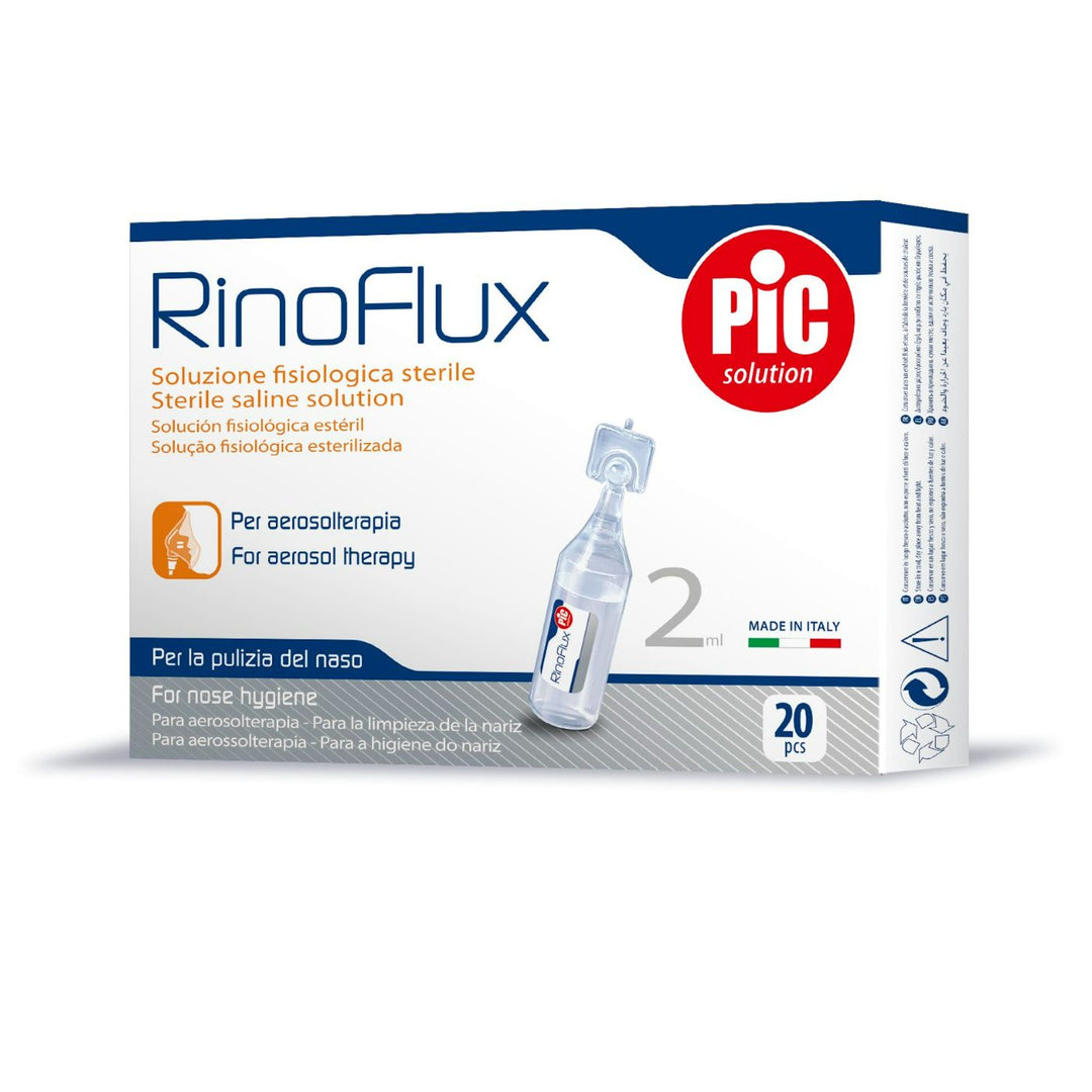 Pic Rinoflux Saline Nebuliser Liquid 2 Ml -20 PC | Kulud Pharmacy