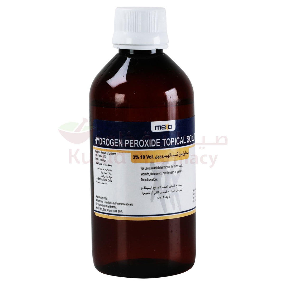 Hydrogen Peroxide Solution 3 % 200 ML | Kulud Pharmacy