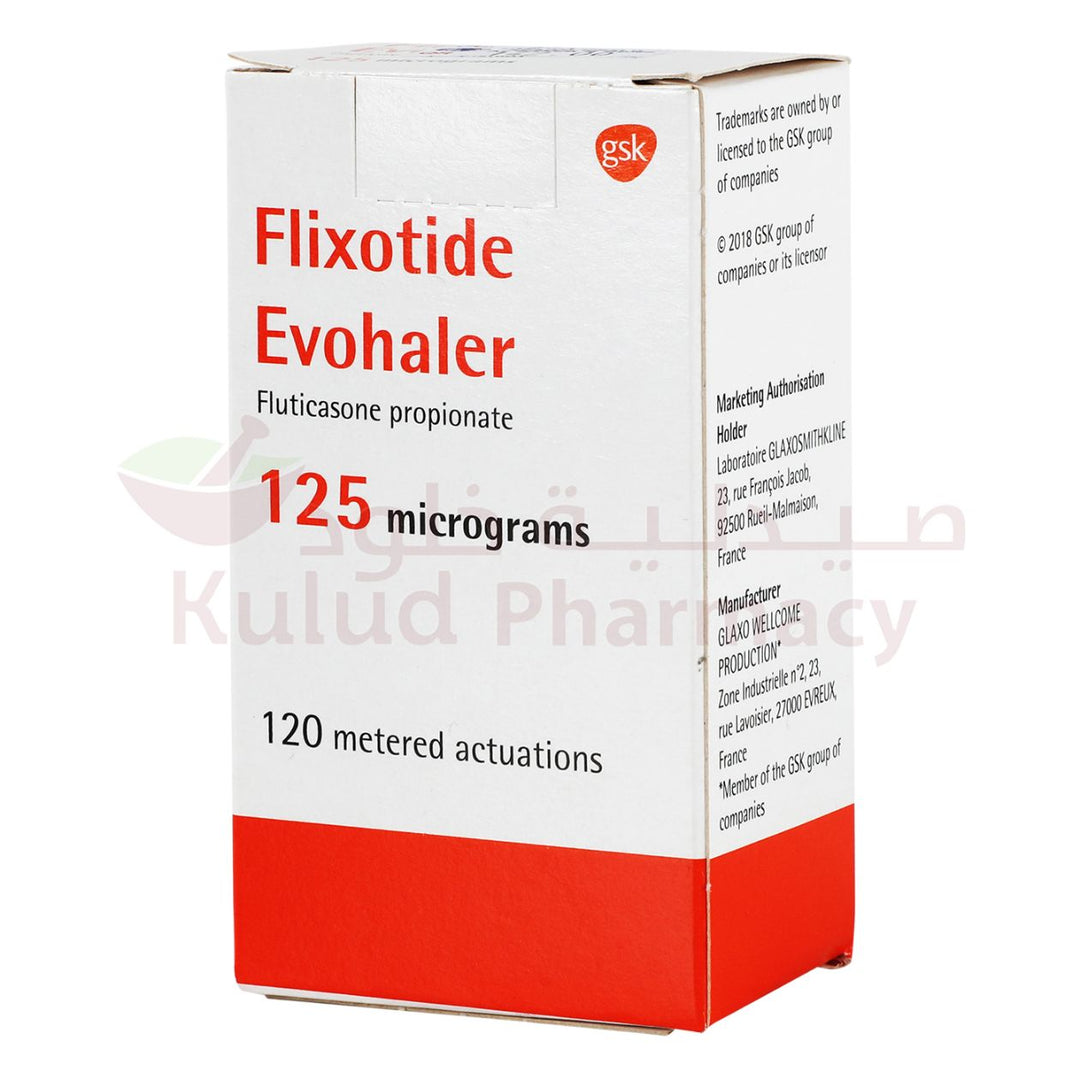 Flixotide Evohaler 125Mcg 120 Mdi Inhalation Powder 125 Mcg 120 DO ...