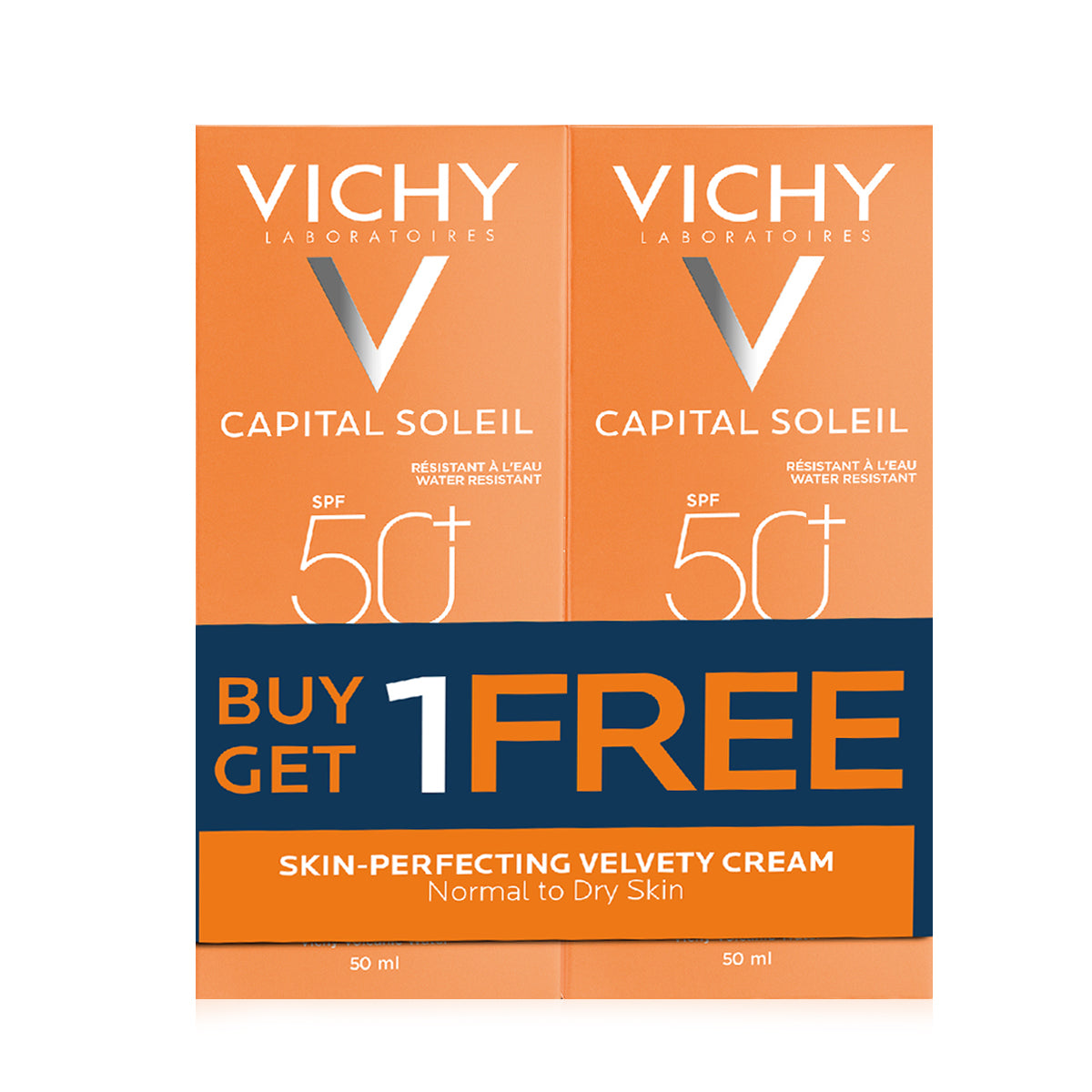 Vichy Ideal Soleil Velvety Cream 50ml Buy 1 - Get 1 | Kulud Pharmacy