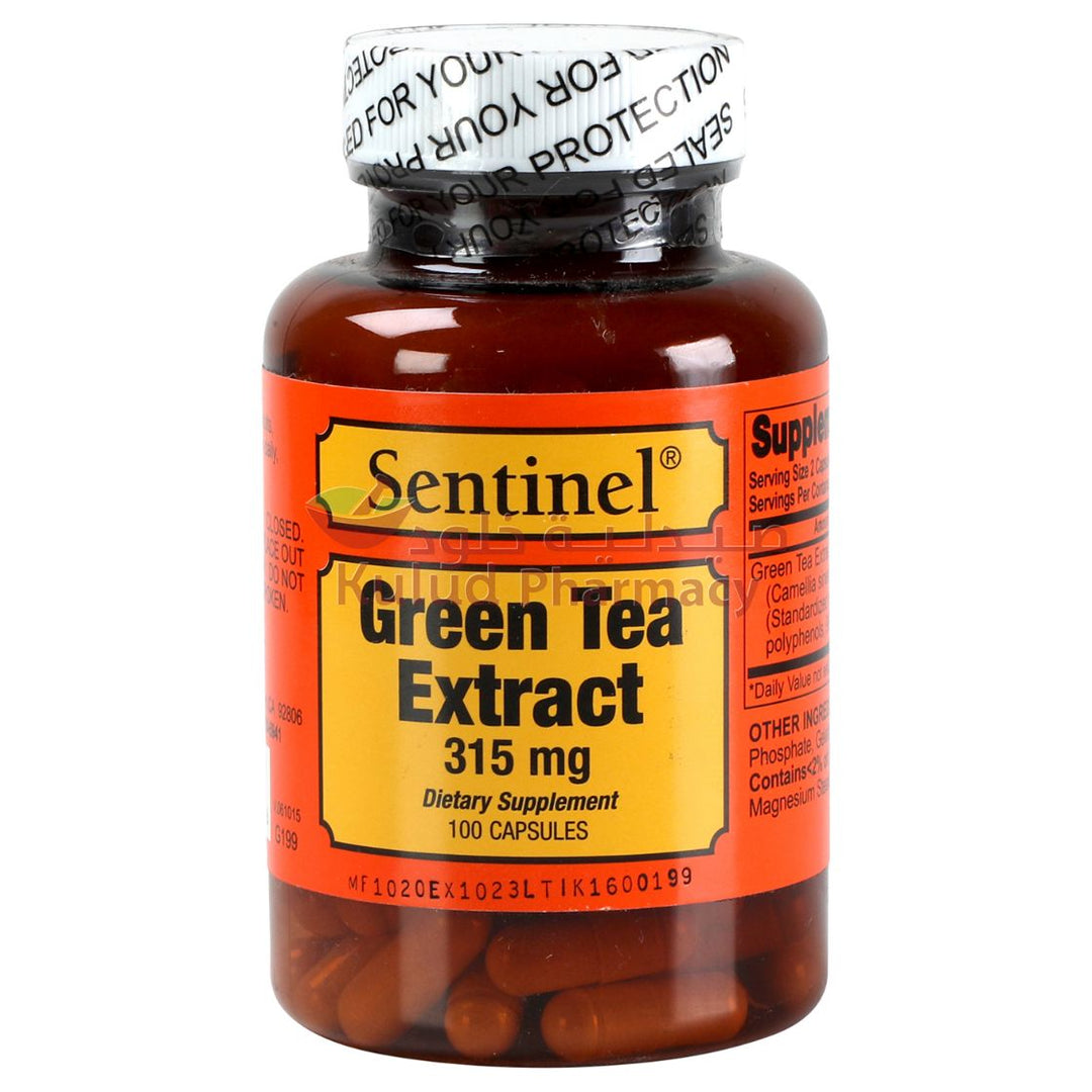 Sentinel Green Tea Extract Capsule 315 Mg 100 CAP | Kulud Pharmacy
