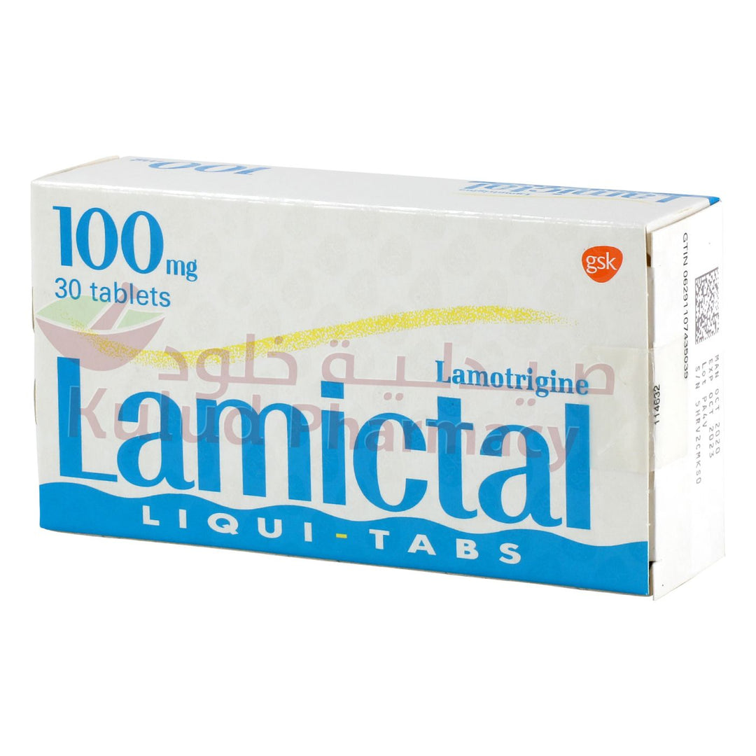 Lamictal Soluble Tablet 100 Mg 30 PC | Kulud Pharmacy