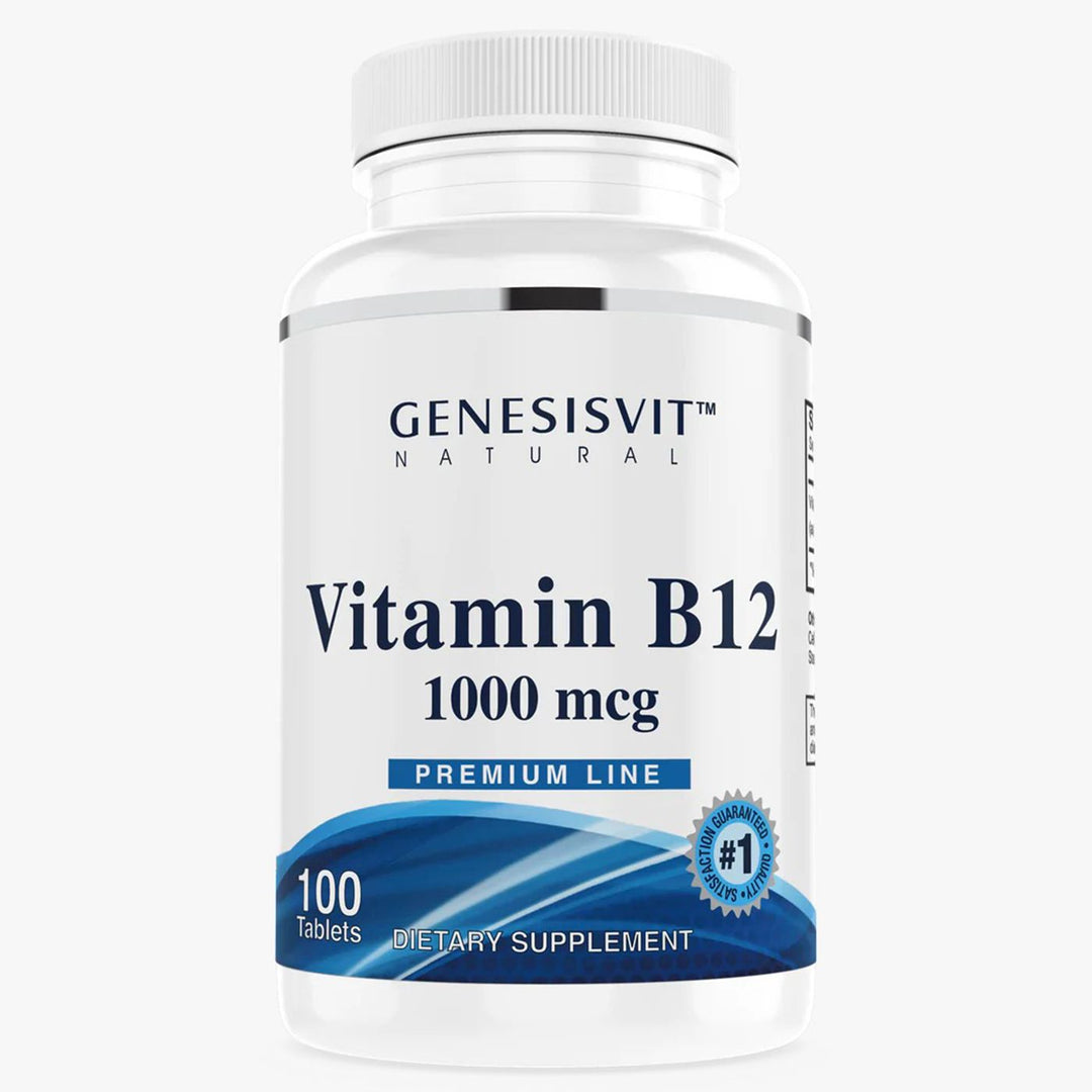 Genesisvit Vitamin B12 Tablet 1000 Mcg 100 PC | Kulud Pharmacy