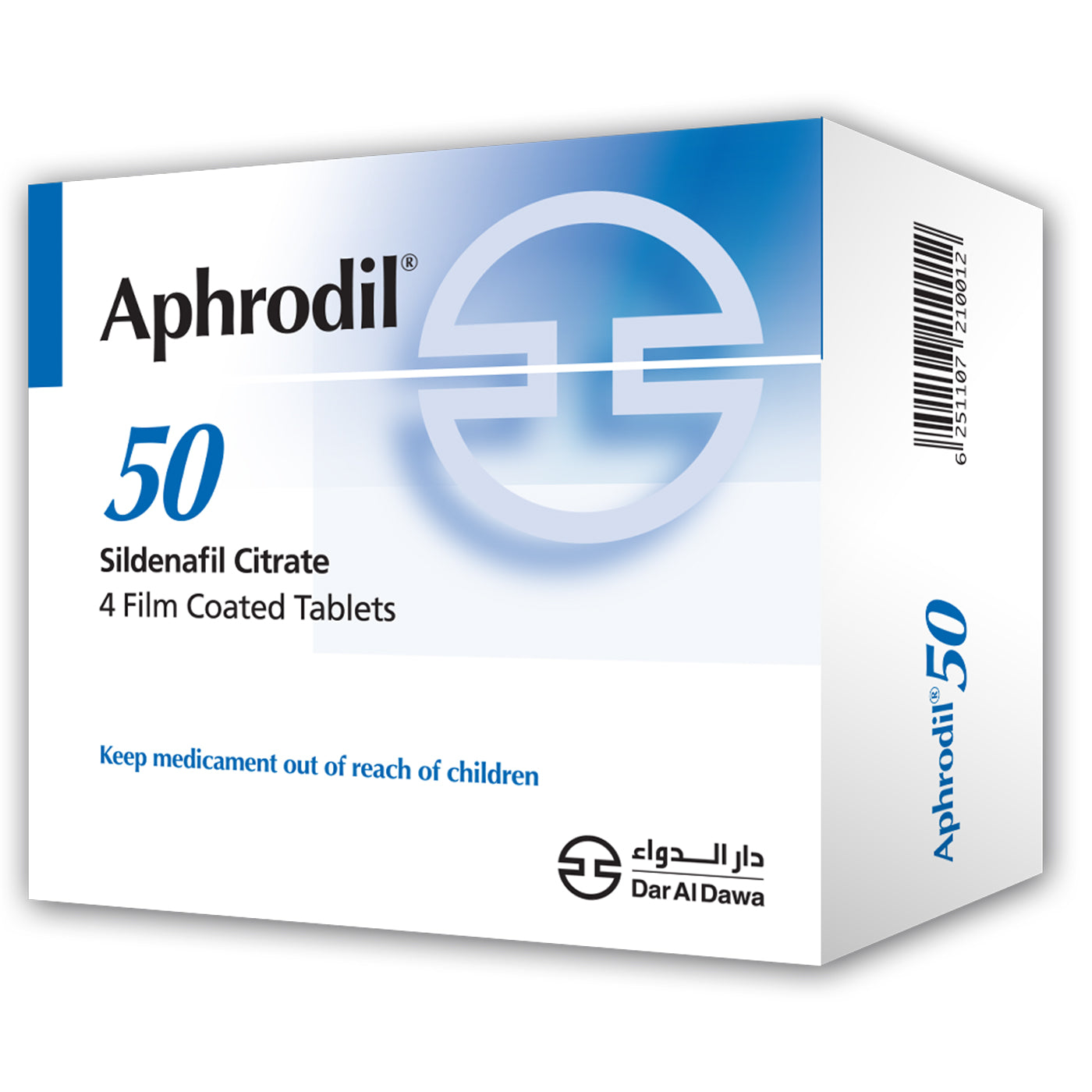 Aphrodil Tablet 50 Mg 4 Tab | Kulud Pharmacy