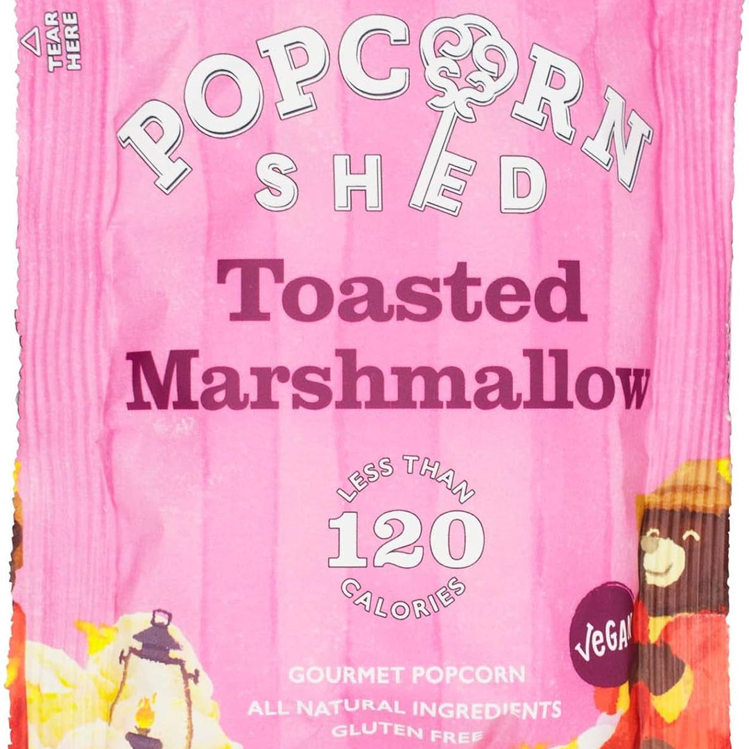 Popcorn Shed Toasted Marshmallow Popcorn Snack Pack 24G | Kulud Pharmacy